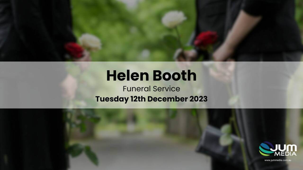 Helen Booth - Funeral Live Stream - Jum Media