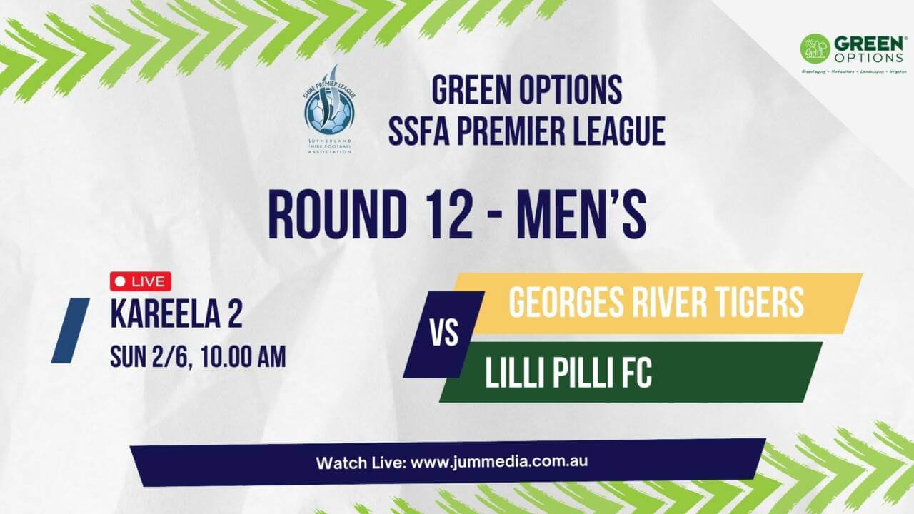 SSFA R12 - Green Options Men's Premier League - Georges River Tigers vs ...