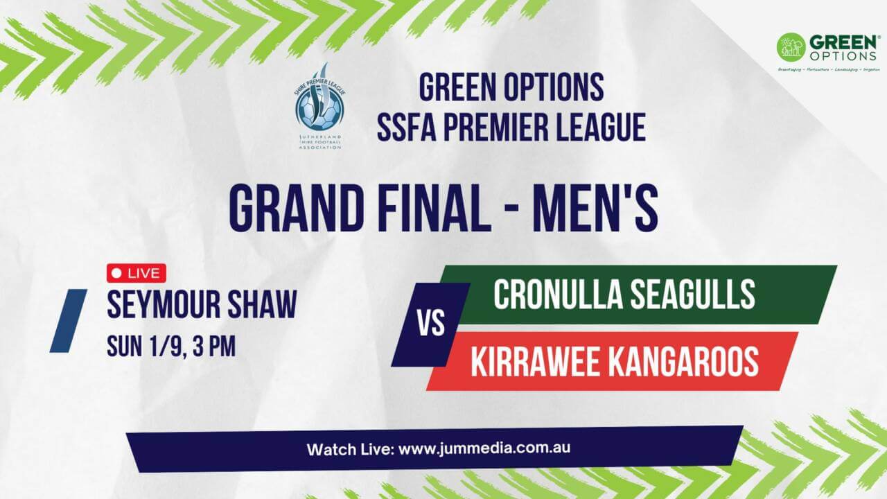 SSFA Grand Final - Green Options Men's Premier League - Cronulla ...