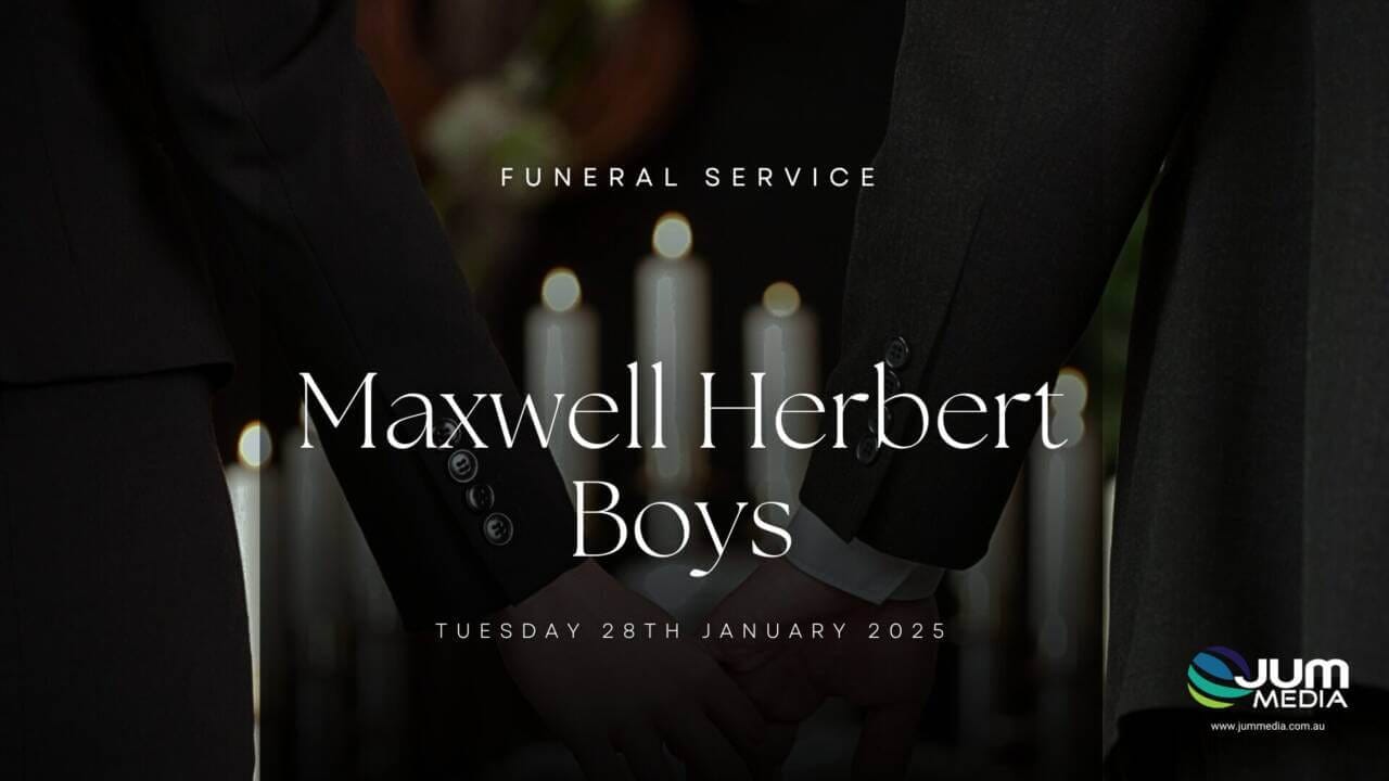 Maxwell Herbert Boys - Funeral Live Stream - Jum Media